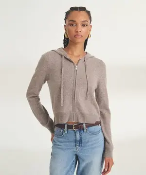 Naadam Ribbed Sweatshirts Hoodies For Women