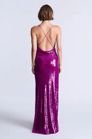 Bcbgmaxazria Kimberly Gown - Fuchsia