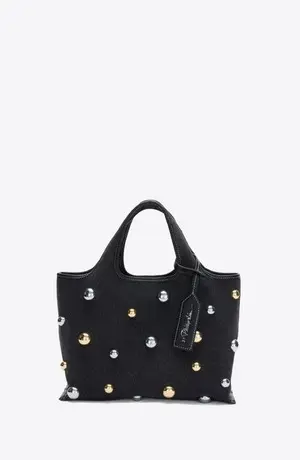 3.1 Phillip Lim Dome Embellishment Mini Market Tote Bag