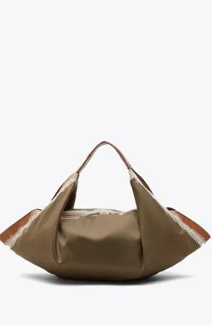 3.1 Phillip Lim Nylon Luna Medium Bag With Contrast Stitch