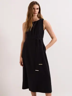 PHASE EIGHT Marta Midi Dress - Black