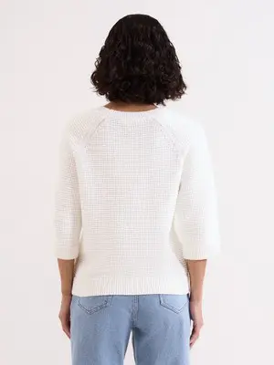 PHASE EIGHT Odette Waffle Knit Sweater