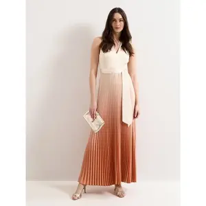 PHASE EIGHT Sleeveless V-neck Maxi Dress