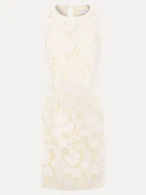 PHASE EIGHT Sleeveless Lace Mini Dress - Ivory