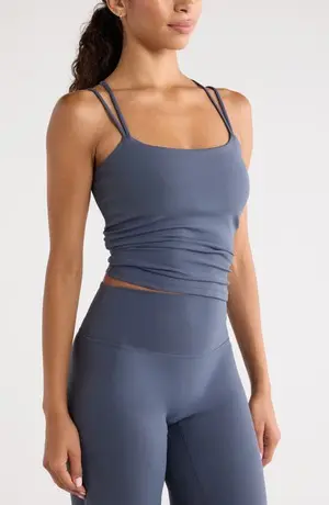 Zella Zen Strappy Camisole - Navy Armada