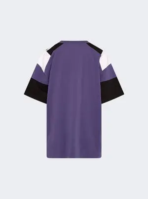 Martine Rose Oversized Panelled Tee Indigo - Purple