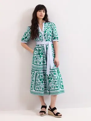 PHASE EIGHT Trinity Printed Midi Dress