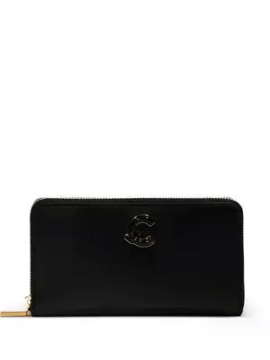 COCCINELLE C-me Grained-leather Wallet - Black