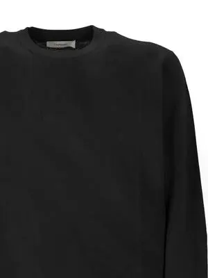 LARDINI Textured-knit Sweater - Black