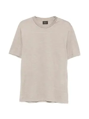 Brioni Silk And Cashmere Blend T-shirt