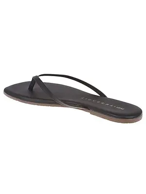 TKEES X TESSABIT Lily Leather Thong Sandals