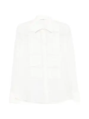 Ermanno Scervino Cotton Shirt - White