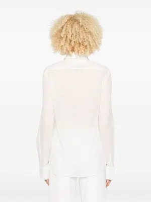Ermanno Scervino Cotton Shirt - White