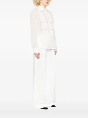 Ermanno Scervino Cotton Shirt - White