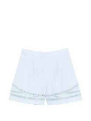 Ermanno Scervino Slit Shorts For Women