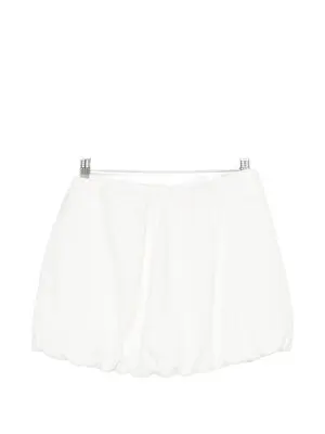 DUNST Cotton Mini Skirt - White