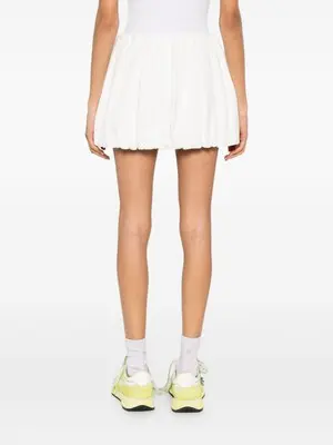 DUNST Cotton Mini Skirt - White