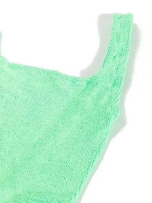 Hunza G Square Swimsuit - Green