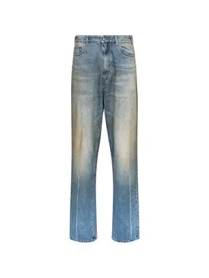 Maison Margiela Medium Wash Jeans For Men