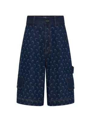 Marine Serre Classic Shorts For Men