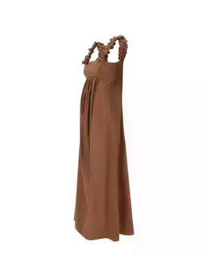 Liu Jo Ruffled Bow-detail Maxi Dress