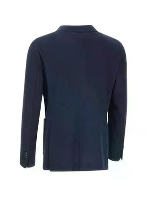 MARCHESANI Honeycomb-weave Slim-fit Blazer