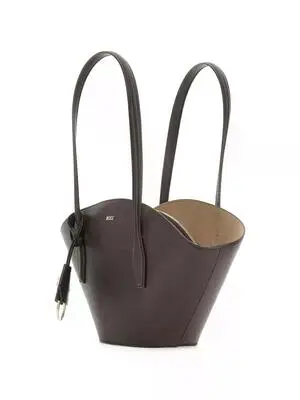 BOSS Logo Shoulder Bag - Brown