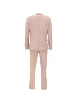 BOSS Virgin Wool Suit - Pink