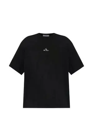 Stone Island Logo-embroidered T-shirt