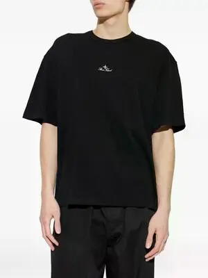 Stone Island Logo-embroidered T-shirt