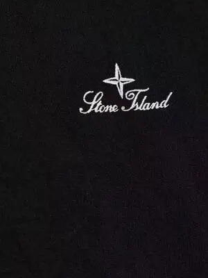 Stone Island Logo-embroidered T-shirt