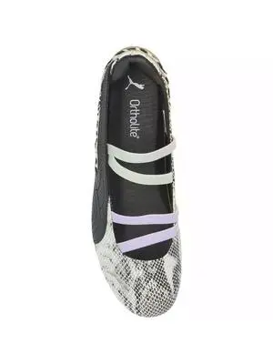 PUMA Speedcat Ballet Snakeskin-effect Zebra-print Sneakers - Black