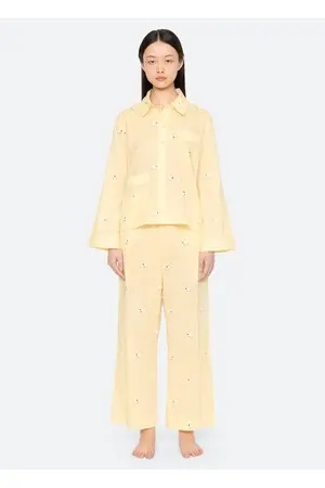 Sea Sheep Pj Set - Yellow