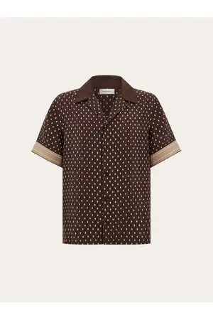 FERRAGAMO Habotai Silk Shirt
