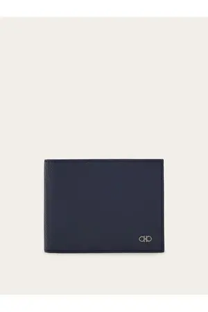 FERRAGAMO Gancini Wallet - Navy