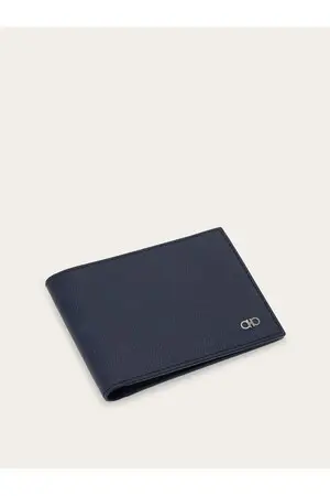 FERRAGAMO Gancini Wallet - Navy
