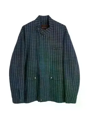 WALES BONNER Vision Field Check-pattern Jacket