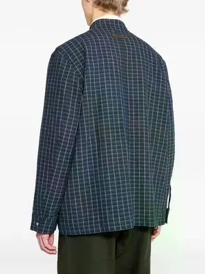 WALES BONNER Vision Field Check-pattern Jacket