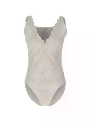 HERSKIND Lace-panelled Bodysuit