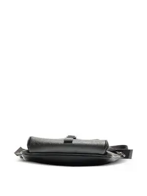 Prada 2010s Re-nylon Saffiano Leather Trim Crossbody Bag