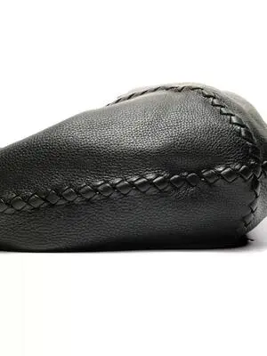 Bottega Veneta 2000-2010s Intrecciato Cervo Hobo Bag