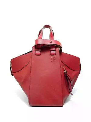 Loewe 2016-2018 Hammock Tote - Red
