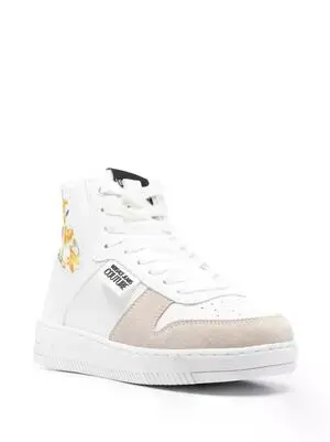 Versace Baroque-panel High-top Sneakers