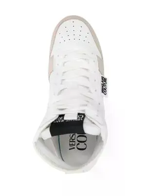 Versace Baroque-panel High-top Sneakers