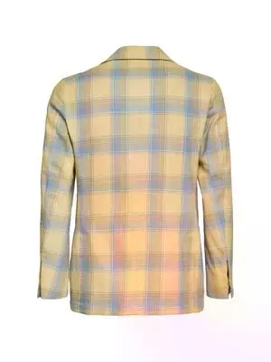 CAMICERIA PICCOLO Panarea Check-pattern Blazer