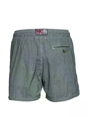 MC2 SAINT BARTH Geometric-print Swim Shorts
