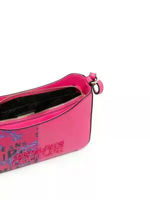 Versace Barocco Print Shoulder Bag - Pink