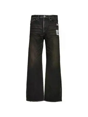 Mihara Yasuhiro Faded Flared Jeans