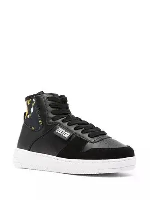 Versace Barocco-panel High-top Sneakers