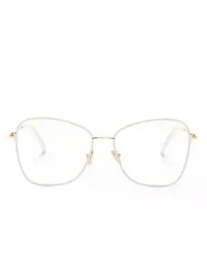 TOM FORD Butterfly-frame Glasses - Neutrals